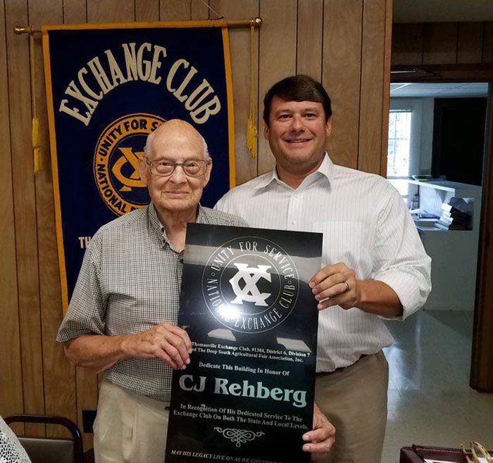 Exchange Club recognizes 60-year member | Thomasville Times-Enterprise