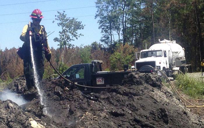 Firefighting force drawn down in swamp fire | Thomasville Times-Enterprise