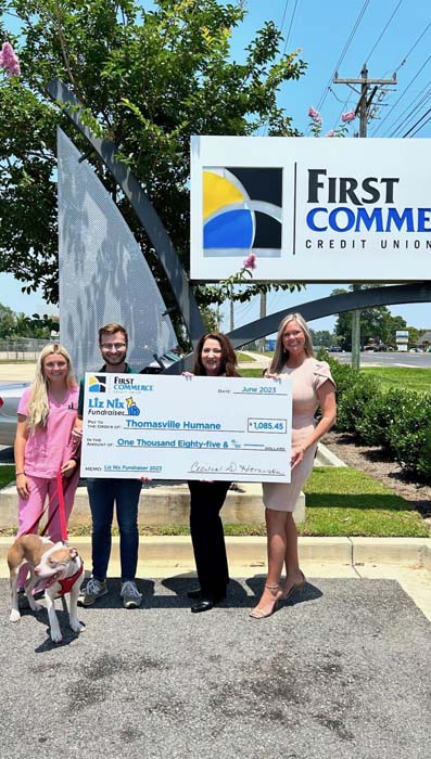 First Commerce Credit Union raises more than $10,000 to support animal ...