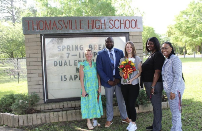 Crista Shaffer named 2025–2026 Teacher of the Year at Thomasville High School | Thomasville ...